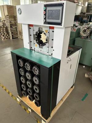 China Máquina de Crimpagem de Mangueiras Hidráulicas de 3 Polegadas com 15 Matrizes 6-76mm Controle PLC à venda