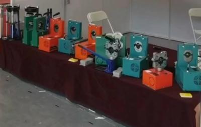 Κίνα 220V DN15 Μπλε Μηχανή Συμπίεσης Σωλήνων AC με Έλεγχο Οθόνης προς πώληση