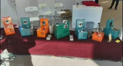 China 1200W 220V AC Hose Crimping Machine for 5/8 Inch Automotive Tubes for sale