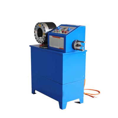 China Double Functions Blue Color 2 Inch Hydraulic Hose Crimping Machine with 10 Sets of Dies and 6-51mm Crimping Range for Robust Construction for sale