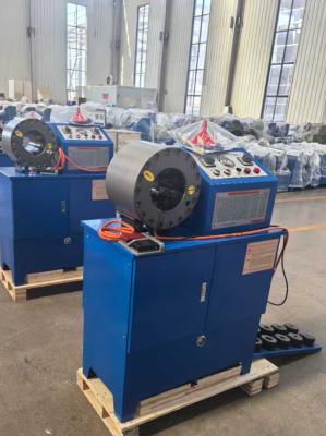 China 2 Inch Hydraulic Hose Crimping Machine with 10 Dies and 6-51mm Range for Wide Hose Applications for sale