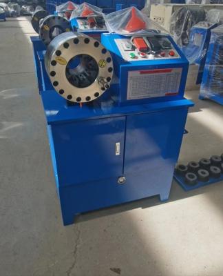 China 1/4 to 2 Inch Hydraulic Hose Crimping Machine with 10 Dies and 6-51mm Range for Wide Hose Applications for sale