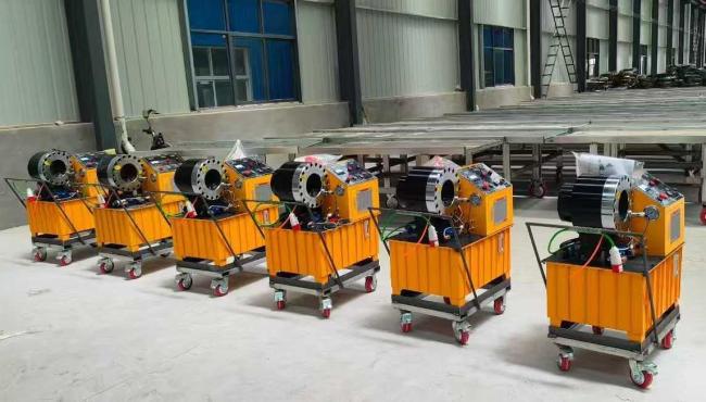 Machine component close-up