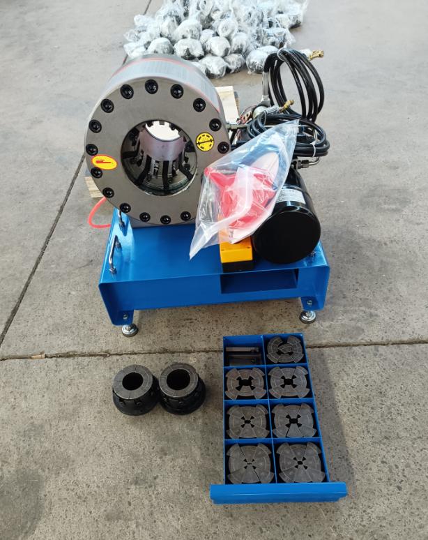 Crimping process illustration