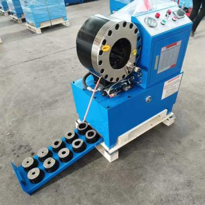 China DX68 Hydraulic Hose Crimper with 6-51mm Crimping Range 10 Dies and 200 Pcs Per Hour Efficiency for sale