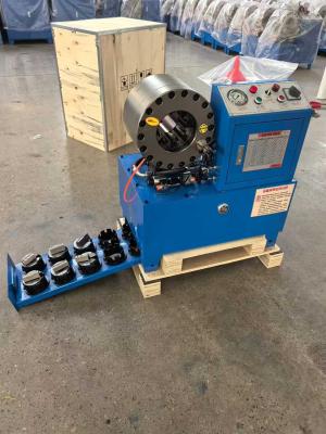 China DX68 Hydraulic Hose Crimper with 6-51mm Crimping Range 10 Dies and 200 Pcs Per Hour Efficiency for sale