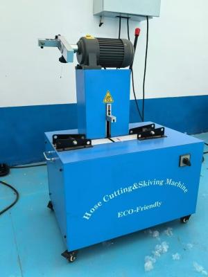 China 2 Inch Electric 6-51mm Hose Cutting and Skiving Machine with 220V/380V Voltage for Industrial Applications for sale