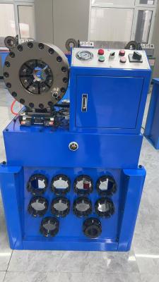 China 6-51mm Hydraulic Hose Crimping Machine with Fast Change Mould Tool and 10 Interchangeable Dies for Versatile Crimping for sale