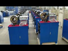 2 Inch Vertical Hose Crimping Machine High Pressure Hydraulic Pipe Swaging 51mm