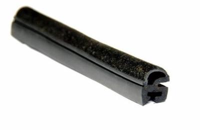 China Low friction Automotive Rubber Seals with Flocking + Glassfiber Material for sale