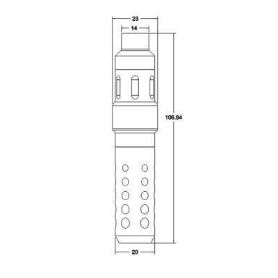 Cina Interfaccia professionale di Pen Machine With RCA del tatuaggio di colore rosso in vendita