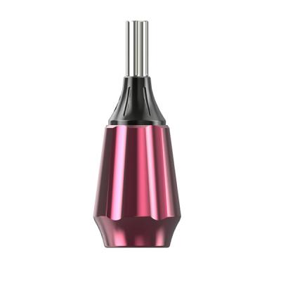 Cina La maniglia di Rose Red Color Tattoo Machine afferra il diametro materiale 32mm della lega di alluminio in vendita
