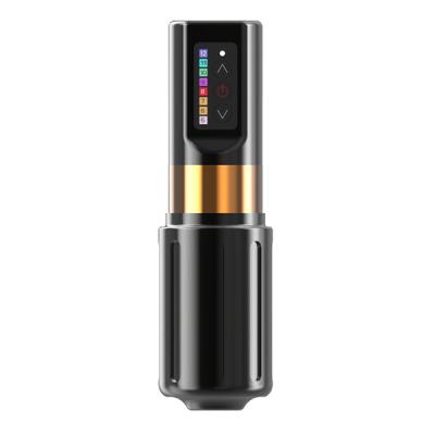 Cina macchina senza fili del tatuaggio 2400mAh con colore dell'oro del nero della batteria del polimero del litio in vendita