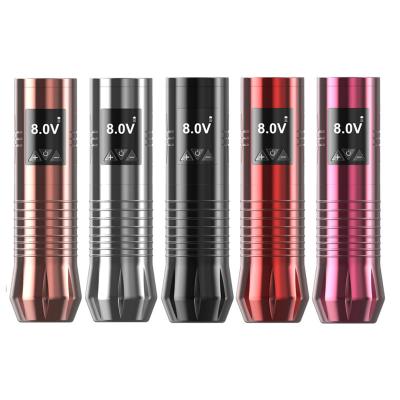 Cina Macchina senza fili Pen Assorted Coreless Motor del tatuaggio del tatuaggio della macchina dello schermo LCD rotatorio senza fili di Digital in vendita