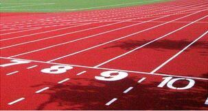 China Structural Spraycoat running track system for sale