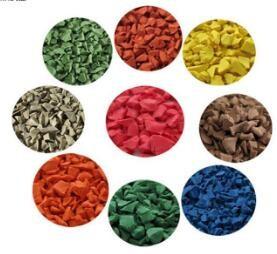 China High Quality Colored EPDM Rubber Granules for sale