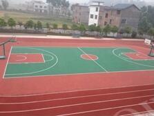 China Si-PU Sport and Leisure multi-surface system court for sale