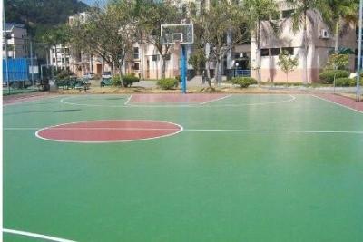 China Silicone PU for Sport Court Synthetic PU Tennis Court Used Volleyball Sport Court for sale
