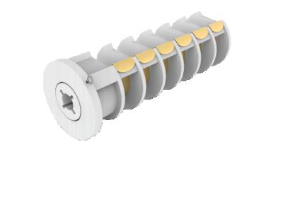 China 38mm Manual Cordless Spring System for Zebra Blinds with Flat Steel Spring for sale