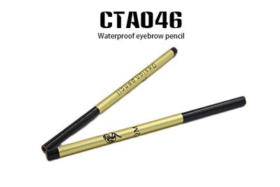 Cina Durezza moderata impermeabile nera duratura della matita di sopracciglio in vendita