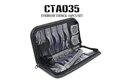 Cina Sopracciglio permanente degli accessori 8 del tatuaggio del corredo dello stampino del sopracciglio di trucco che modella tipo in vendita