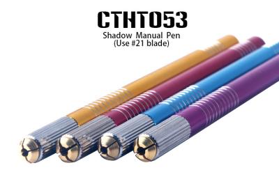 China Disponible no- manual de la aleación de aluminio de la pluma del maquillaje permanente colorido en venta