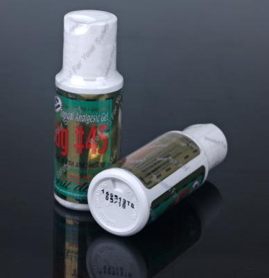 Chine ÉTIQUETTE crème anesthésique locale #45 de gel de 100% de tatouage de crème numbing originale de soulagement de la douleur à vendre