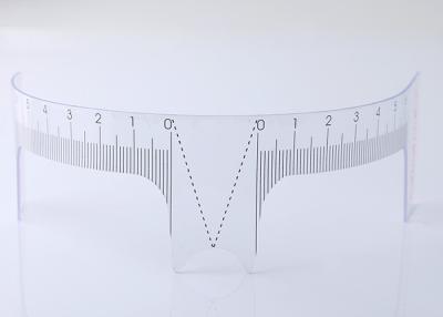 Cina Righello standard del sopracciglio di trucco degli accessori permanenti flessibili del tatuaggio per il principiante in vendita