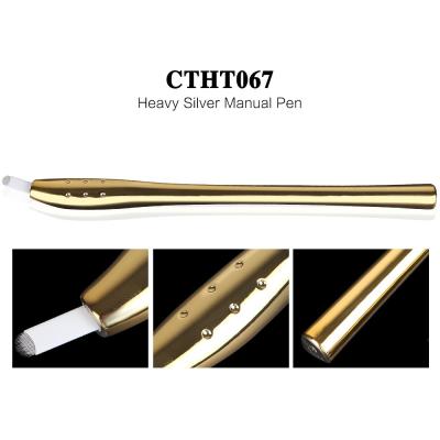 Cina Ld - penna eliminabile placcata di Microblading con la carta della lama & l'imballaggio medici della bolla in vendita