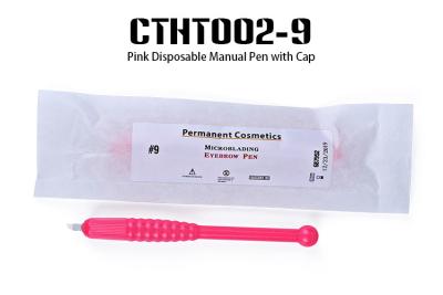 Cina penna eliminabile di Microblading di lunghezza di 15cm con il coperchio dalla sterilizzazione del gas di EO in vendita