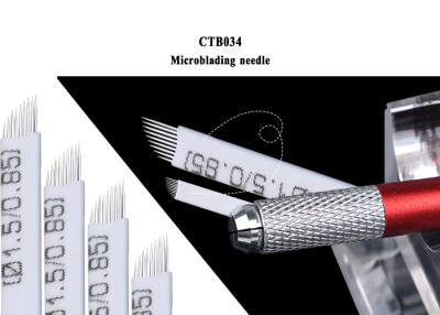 Китай Белые устранимые волосы гладят рукой лезвия для простерилизованного газа Микробладинг ЭО брови продается