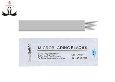 Китай игла ПМУ брови лезвия наклона #7 лезвий 0.25мм Микробладинг вышивки 3Д серебряная трудная продается