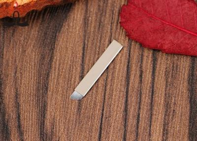 Китай Медицинское лезвие кривой #12 игл 0.25мм Микробладинг нержавеющей стали ранга серебряное трудное продается