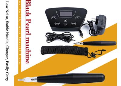 China Aguja de poco ruido del establo de la velocidad rápida de la perla de la máquina permanente negra popular del maquillaje en venta