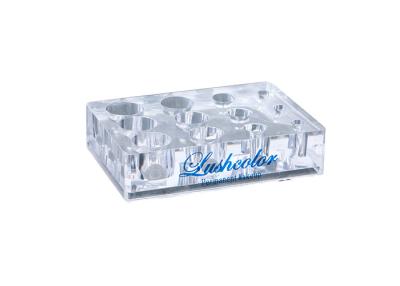 China Suporte de copo acrílico da tinta da tatuagem da sobrancelha dos acessórios da tatuagem para o pigmento 72 G à venda