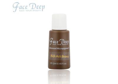 China Pigmentos semi permanentes ricos del maquillaje de Brown de la ceniza para Microblading y el shading en venta