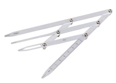 中国 入れ墨の付属品のステンレス鋼の金平均の眉毛のディバイダー、眉毛の定規 販売のため