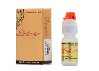 Китай Татуировка цвета разжижителя ОЭМ покрывает краской пигменты постоянного макияжа 8мл косметические для брови продается