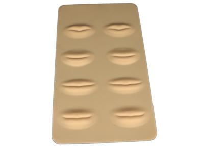 Cina Labbro permanente della pelle di pratica dei semi del silicio 3D lavabile e comodo in vendita