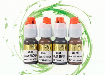 China Pigmentos semi permanentes aceitosos inclinados del maquillaje para el cuero cabelludo, Areola en venta