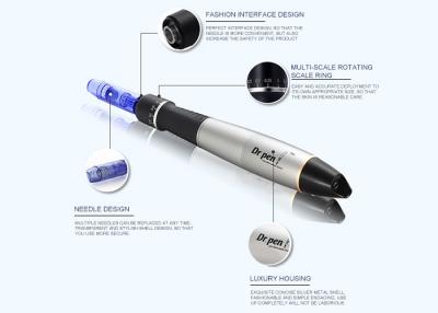 China Pen Dr.pen van Derma van het huisgebruik de Navulbare Zilveren & Zwarte voor Microneedling Te koop