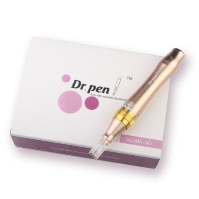 China Gouden Derma met geringe geluidssterkte Ultima M5 Dr. Pen voor de Gloed Gezichtsvermageringsdieet van Microneedling BB Te koop