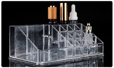 Cina Scatola di stoccaggio acrilica del supporto 16 per l'espositore permanente di trucco dell'inchiostro del tatuaggio in vendita