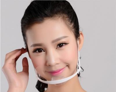 Cina La bocca di plastica sanitaria medica permanente di trucco e del tatuaggio dei nuovi chiari semi trasparenti riguarda la maschera riutilizzabile in vendita