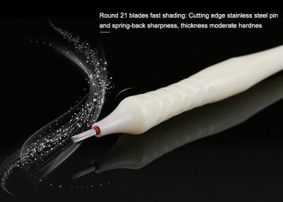 Cina Penna eliminabile bianca di Microblading/penna ombra del sopracciglio per trucco permanente dei semi in vendita
