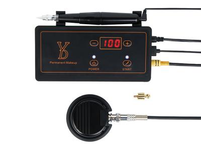 China Dispositivo permanente del maquillaje del OEM yarda de la máquina multifuncional del negro con el pedal del pie en venta