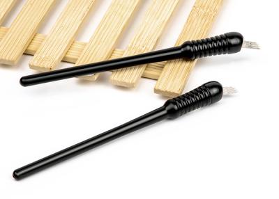 Cina Penna manuale di micro trucco permanente di ombreggiatura sterilizzata gas di EO Ombre per il doppio del tatuaggio crudo in vendita