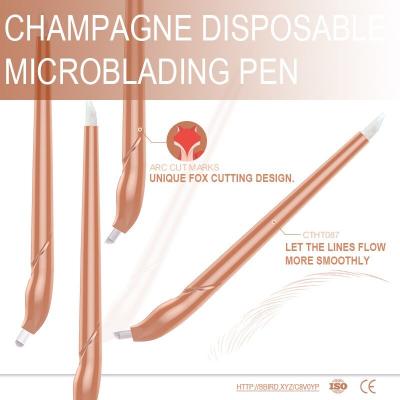 Cina Penna manuale eliminabile eccentrica del tatuaggio U18 per il colpo dei capelli con le spazzole del pigmento in vendita