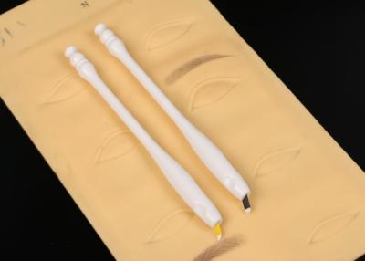 Cina I capelli permanenti di trucco hanno segnato la penna di Microblading del ricamo per colore di bianco del microblade in vendita