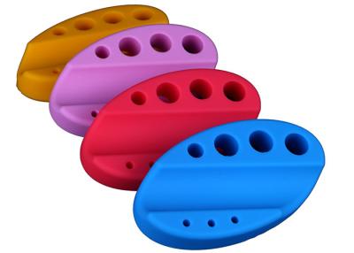 Cina Accessori rossi del tatuaggio del supporto di tazza dell'inchiostro del silicone per trucco permanente in vendita